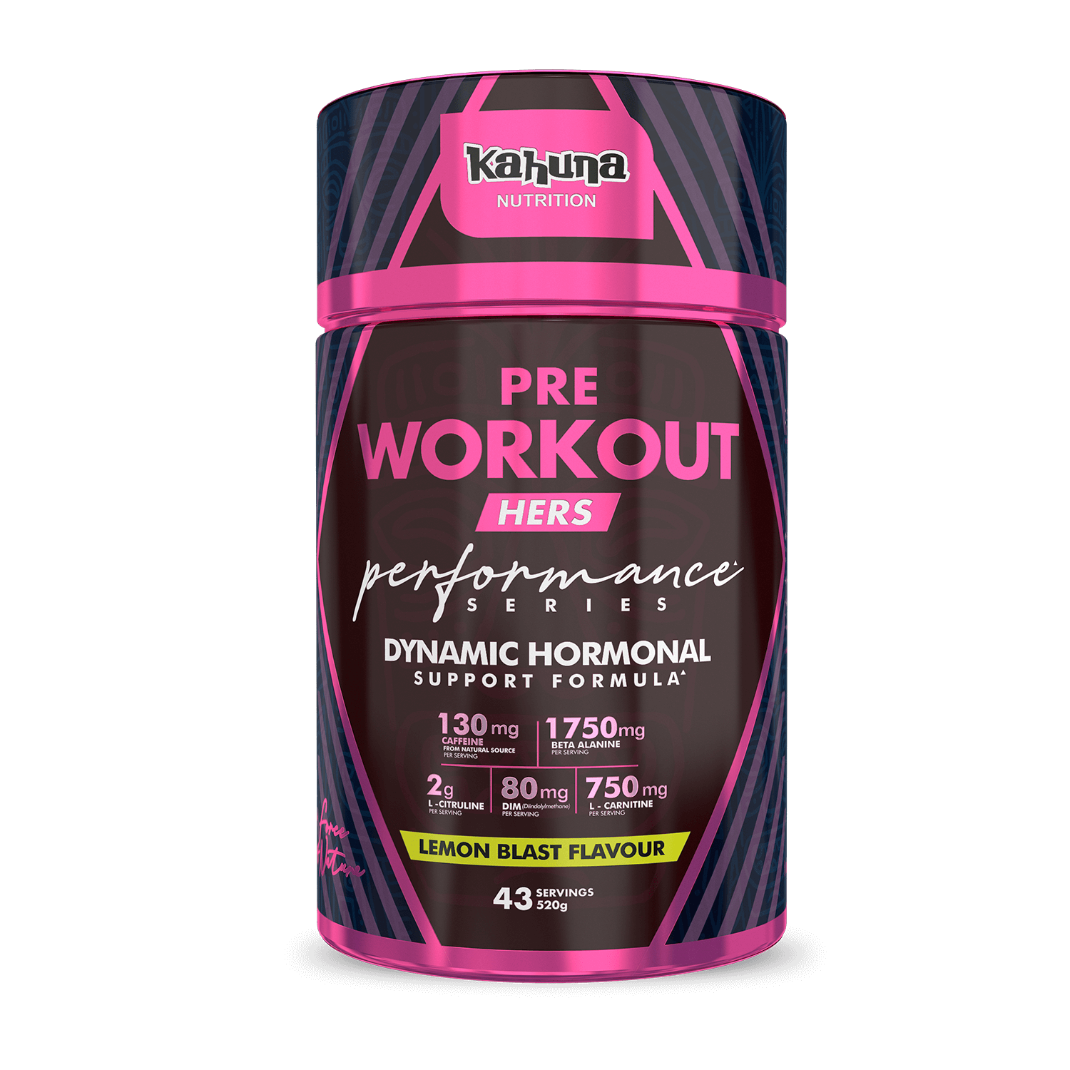 Kahuna Nutrition | Pre Workout Her | Dynamic Hormonal Support Formula